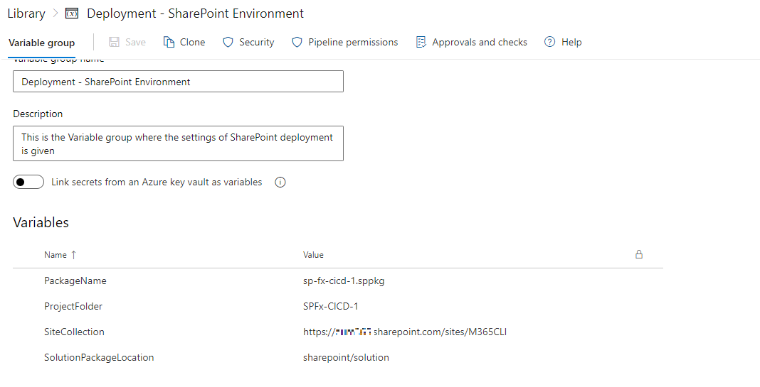 Cicd For Spfx Deployment In Azure Devops Using M365 Cli Living